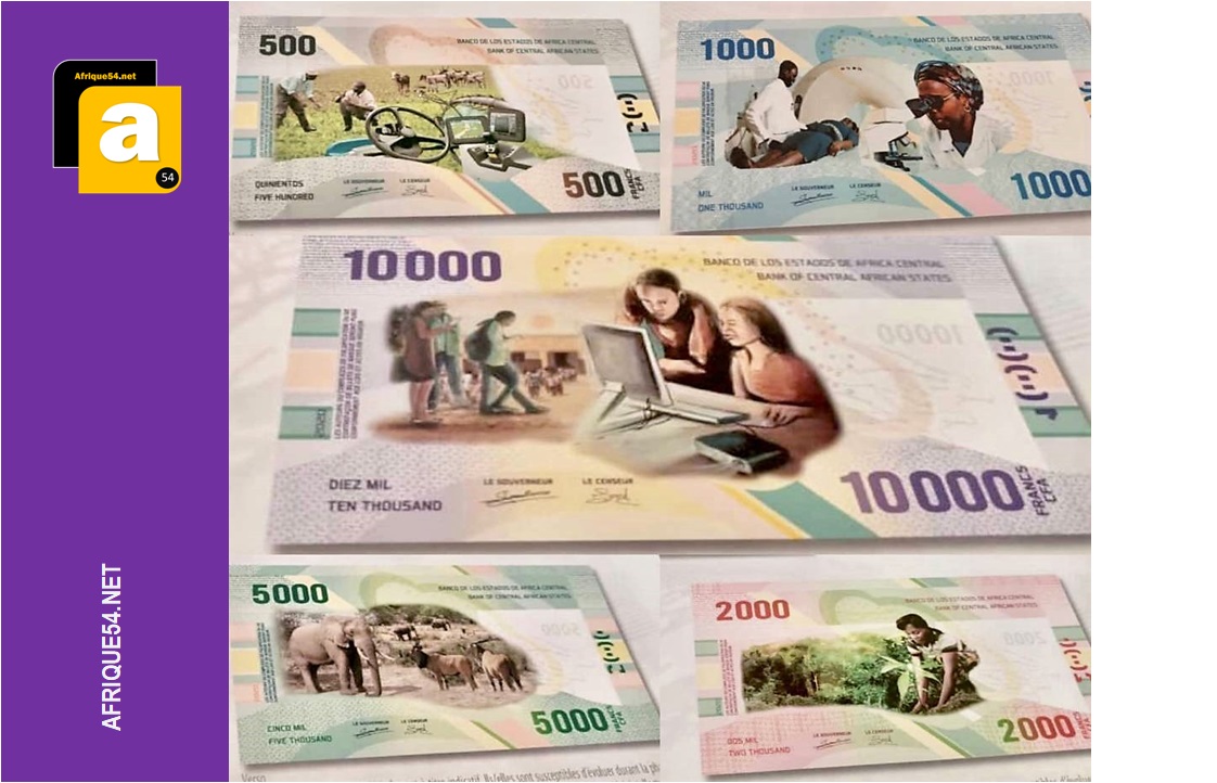 BEAC : Les nouveaux billets de banque sont disponibles - Afrique54.net