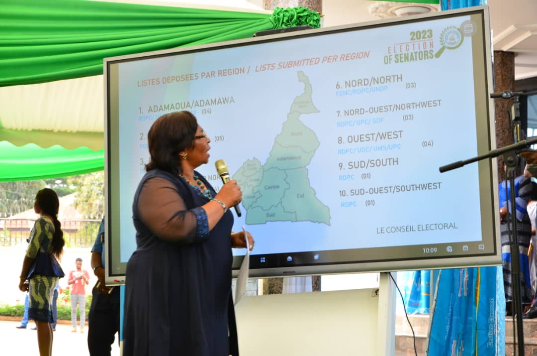 Sénatoriales camerounaises : ELECAM valide 22 listes de 10 partis ...