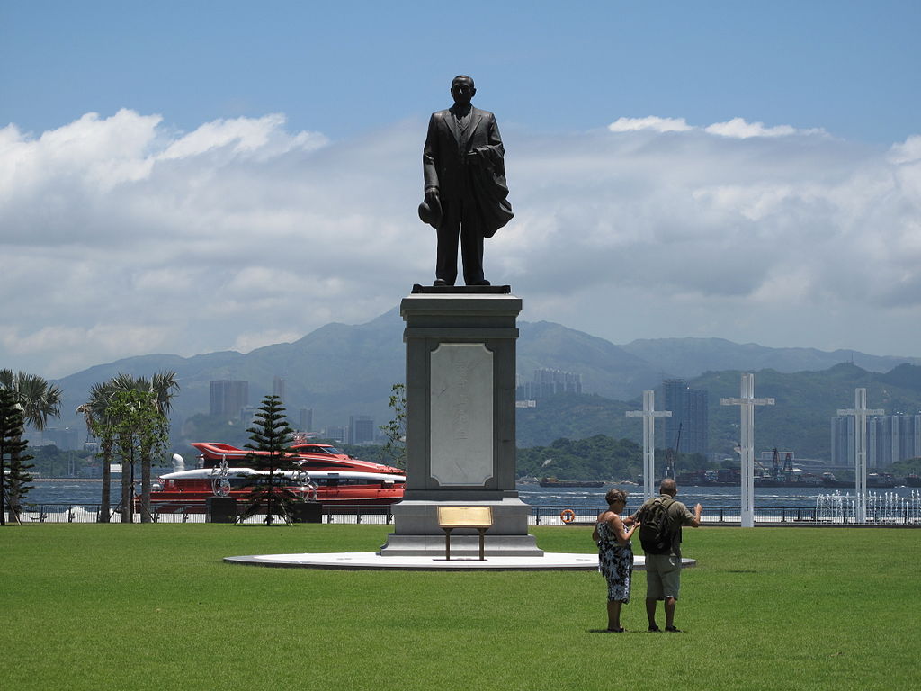 Japon : Inauguration d'une statue de Sun Yat-sen à Kitakyushu ...